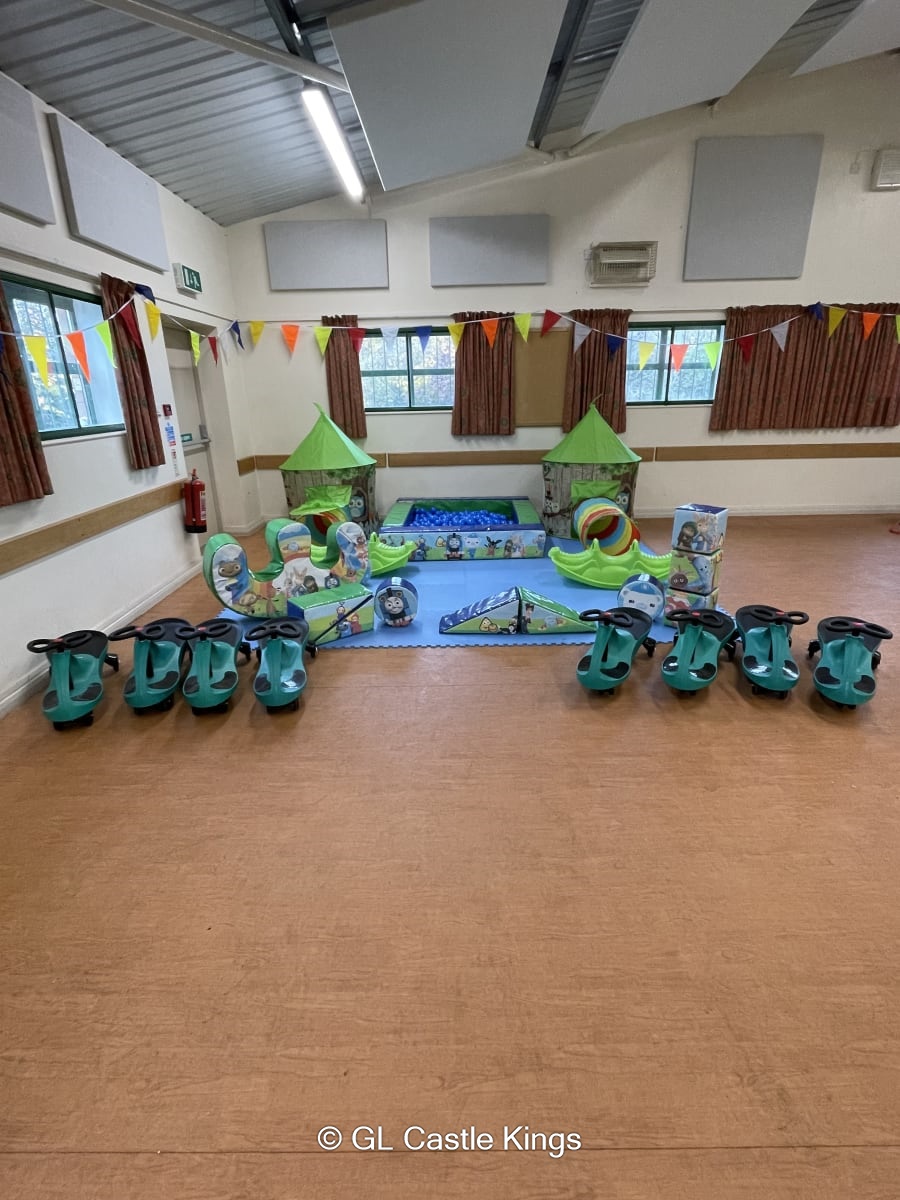 CBeebies Large Soft Play Package - Bouncy Castle, Soft Play & Hot Tub ...